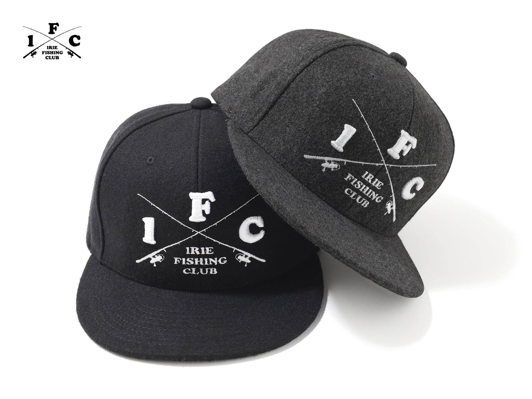 【RESTOCK ITEM】-CROSS ROD MELTON CAP- | IRIE FISHING CLUB